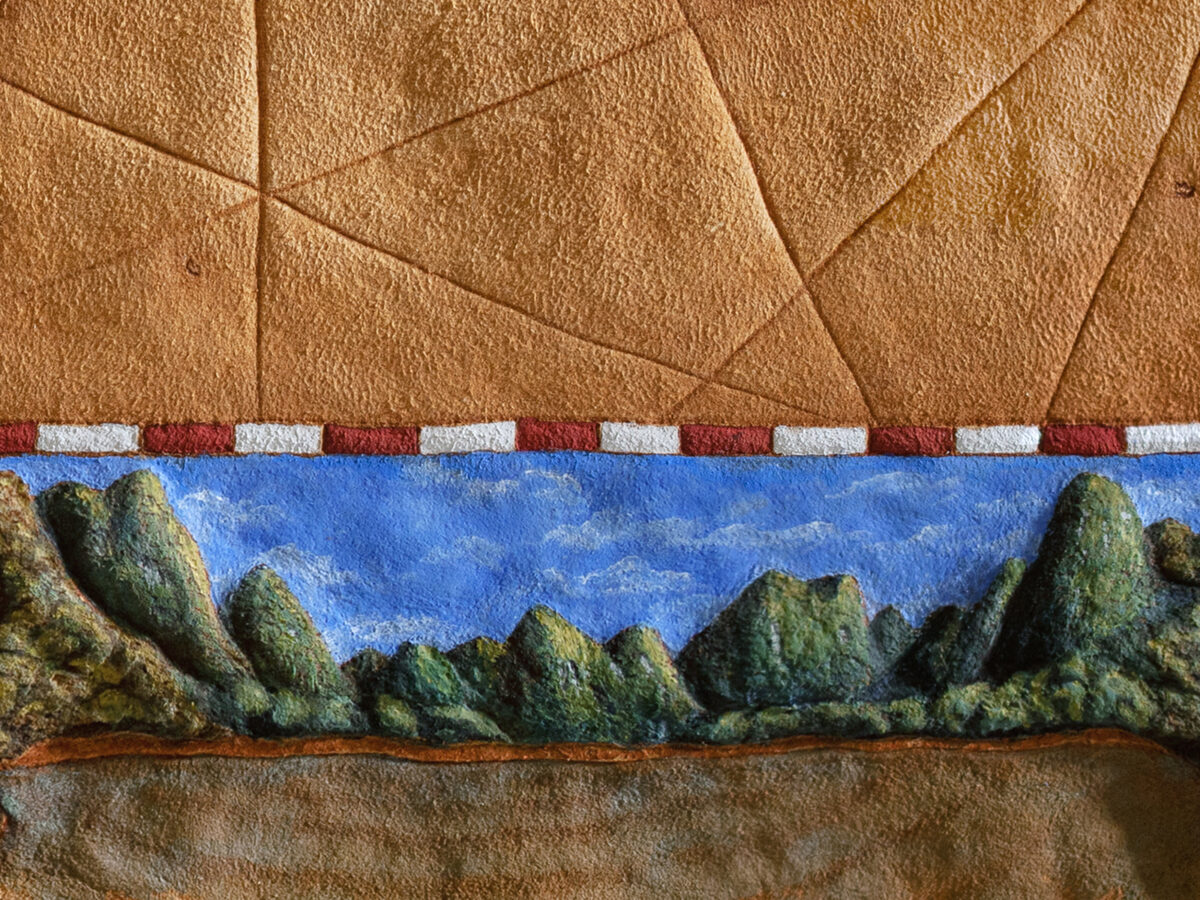 Earth's Natural Wonders Color World Map Reproduction - Cave Geek Art