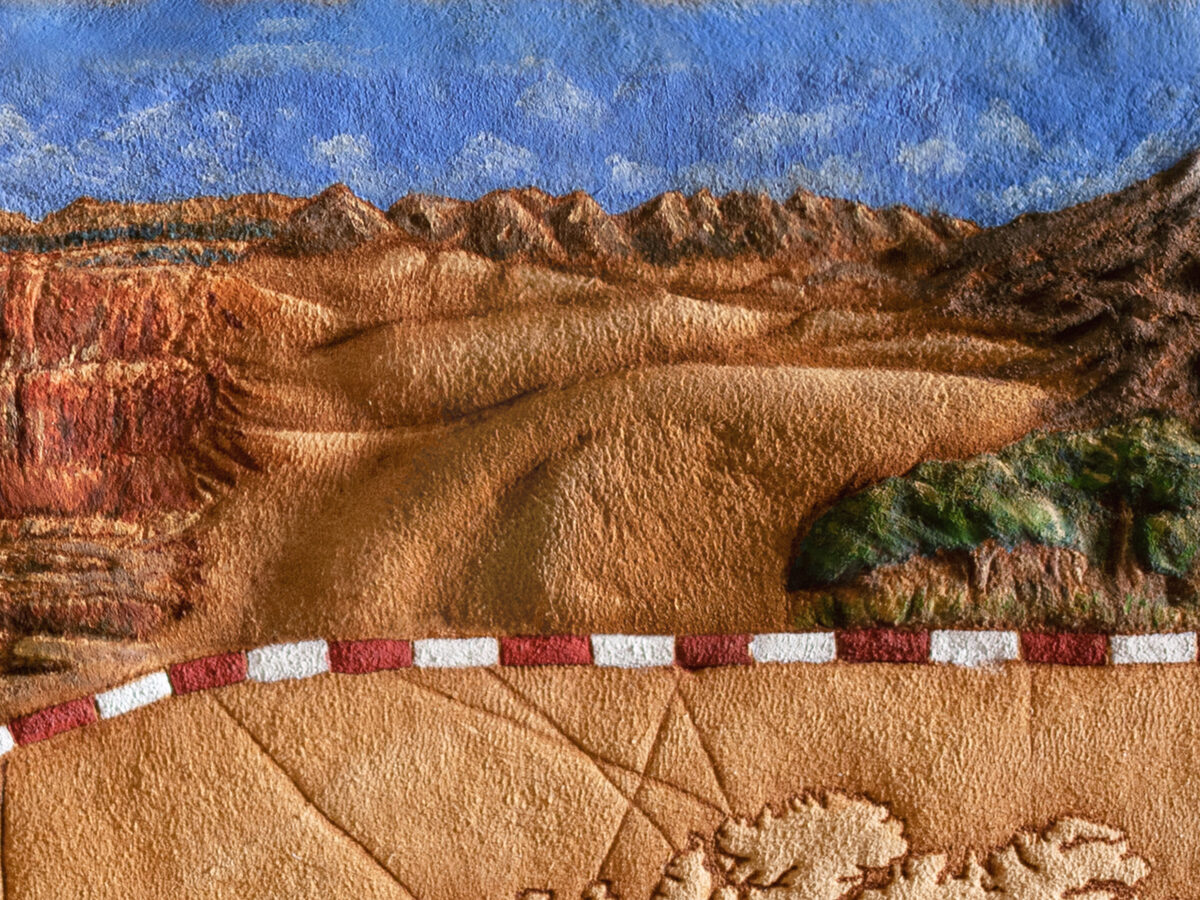 Earth's Natural Wonders Color World Map Reproduction - Cave Geek Art