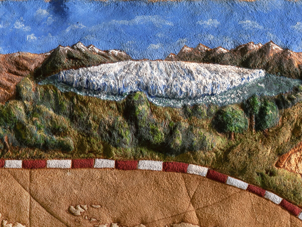 Earth's Natural Wonders Color World Map Reproduction - Cave Geek Art