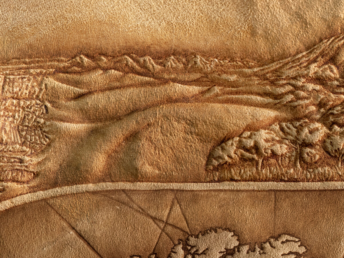 Earth's Natural Wonders World Map Reproduction - Cave Geek Art