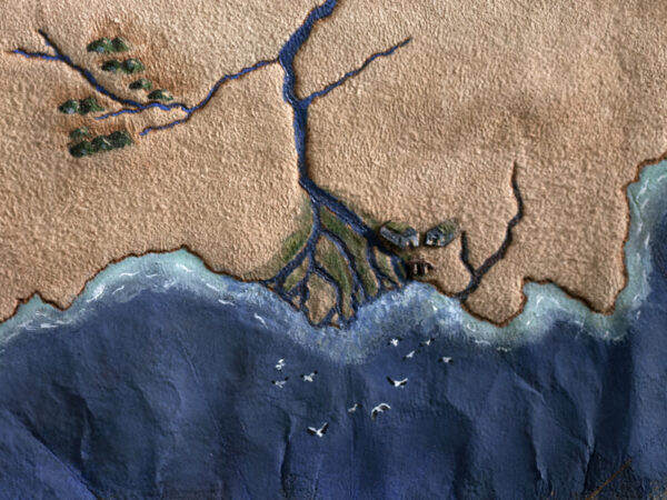 Lord of the Rings - Map of Numenor Reproduction - Cave Geek Art