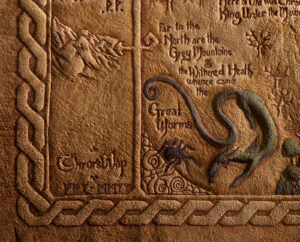 The Hobbit - Thror's Map Reproduction - Fantasy Map Prints & Original ...