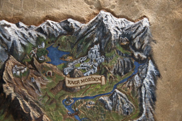The Witcher 3 World Map Reproduction - Cave Geek Art