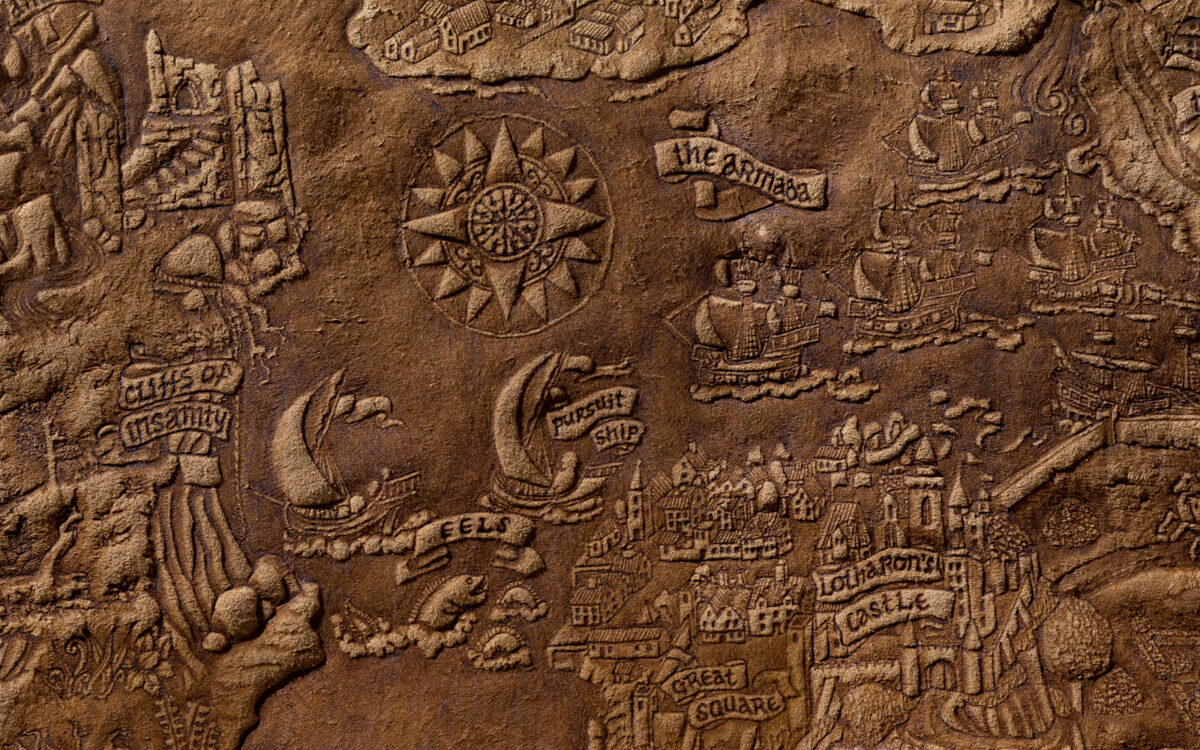 Princess Bride Map Reproduction - Cave Geek Art