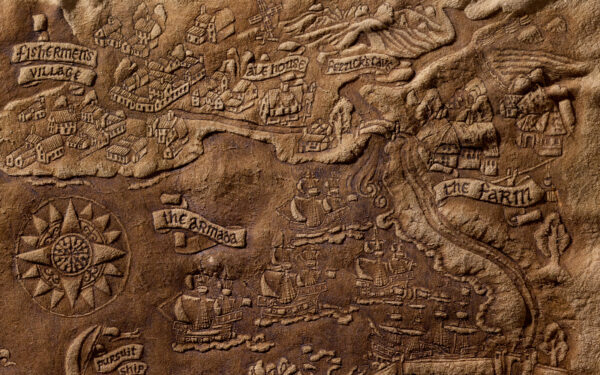 Princess Bride Map Reproduction - Cave Geek Art